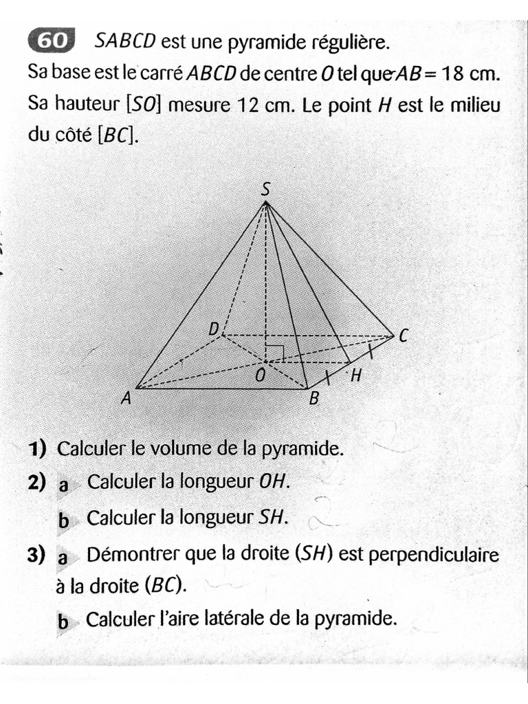 DM Cône Pyramide | PDF