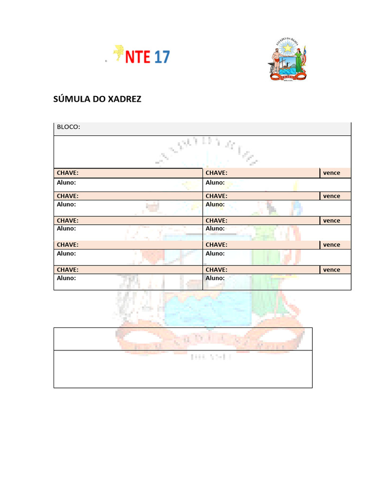 Súmula de Xadrez | PDF