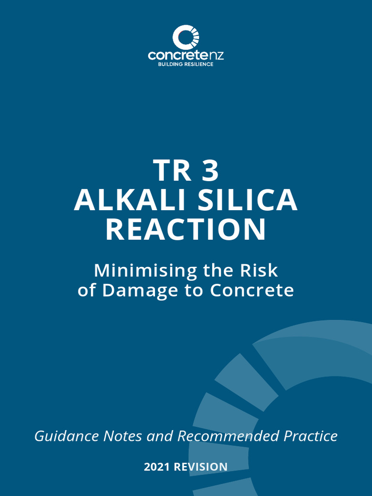 Alkai Silica Reaction | PDF | Concrete | Materials