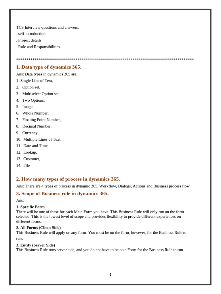 TCS Interview Questions and Answers | PDF | World Wide Web | Internet & Web