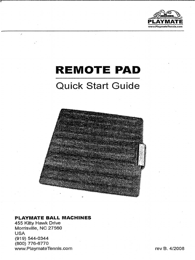 Remote Pad | PDF