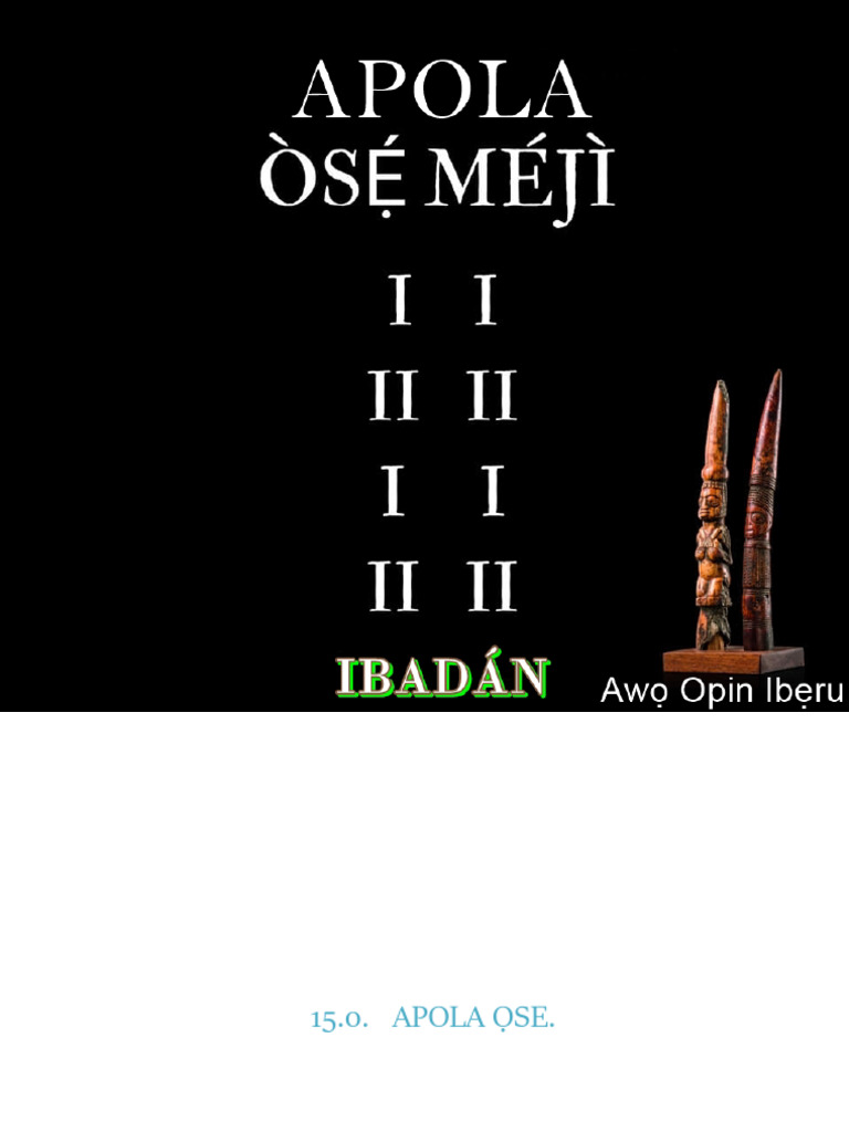15 OSE | PDF | Santeria | Espiritualidad