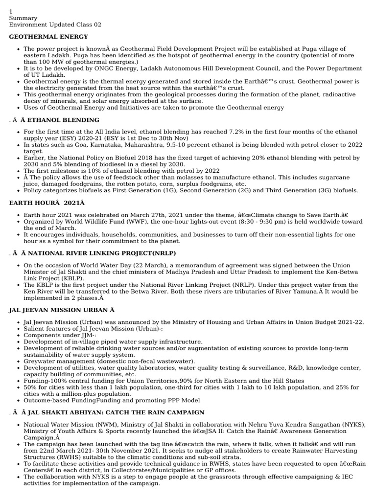 1. Environment Updated Class 02 - 15_07_21 | PDF | Tropical Cyclones | Magnetosphere