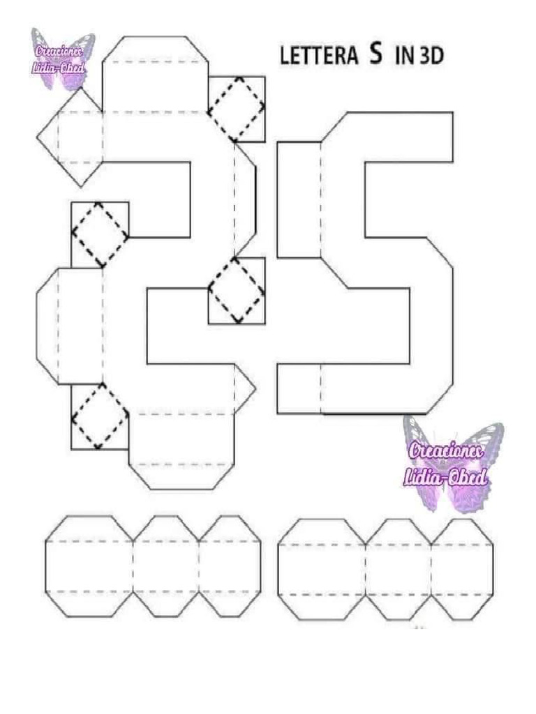 Letras en 3D | PDF