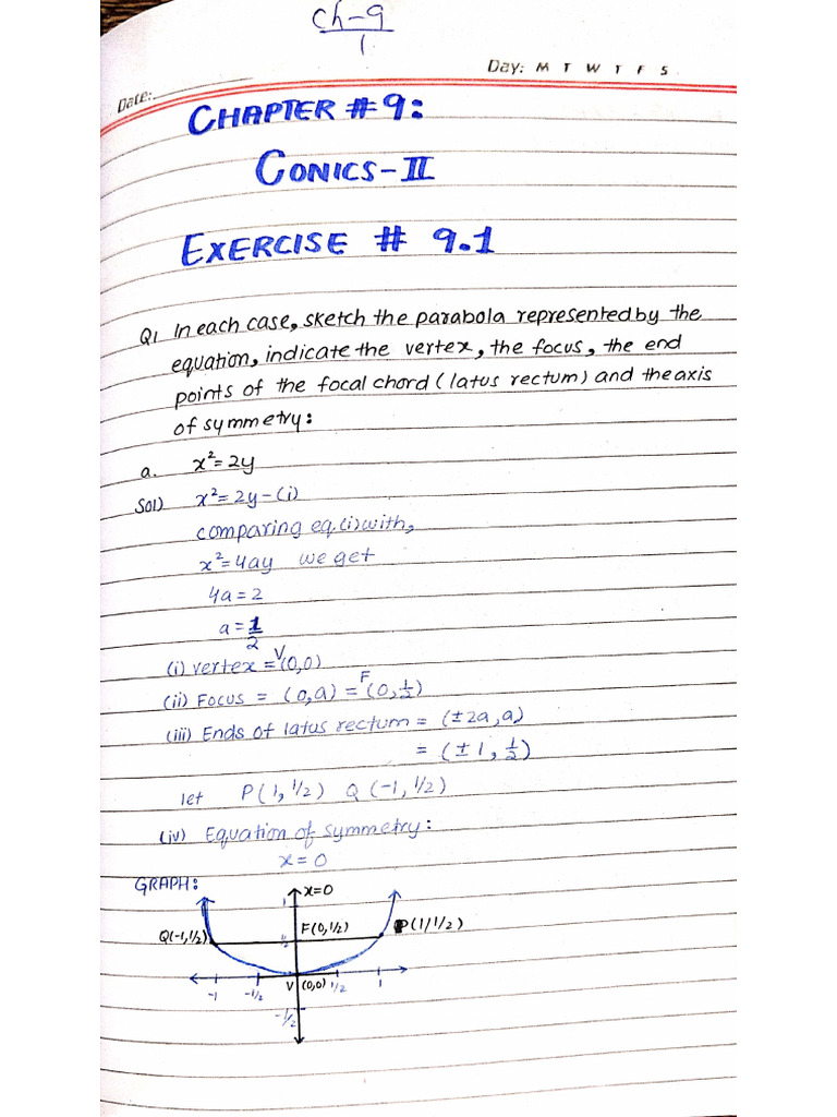 Chapter 9 Second Year Maths | PDF