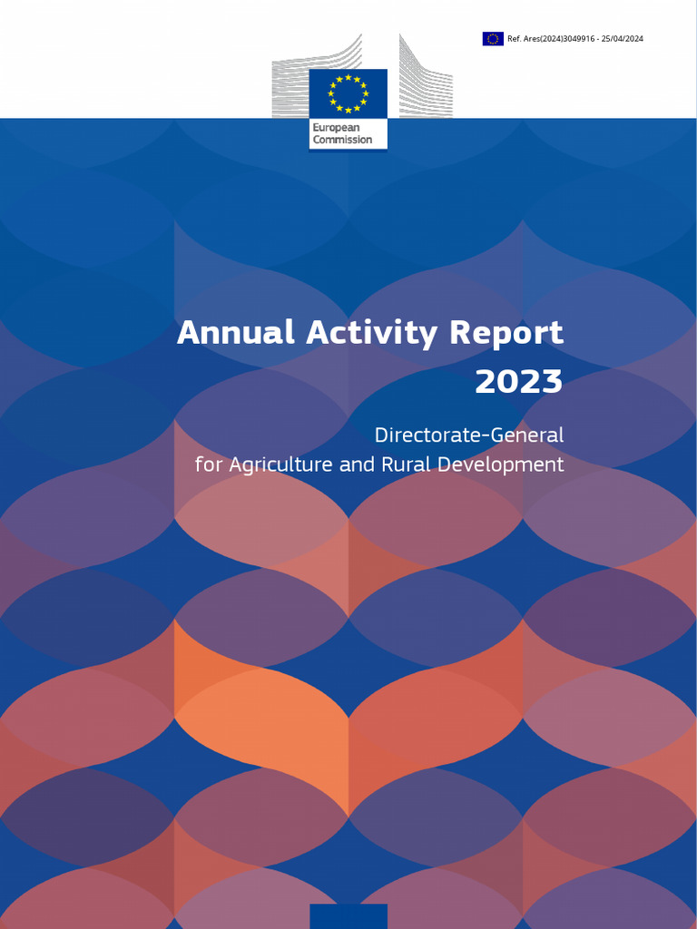 DG AGRI Annual Activity Report 2023 | PDF | European Union | Common ...