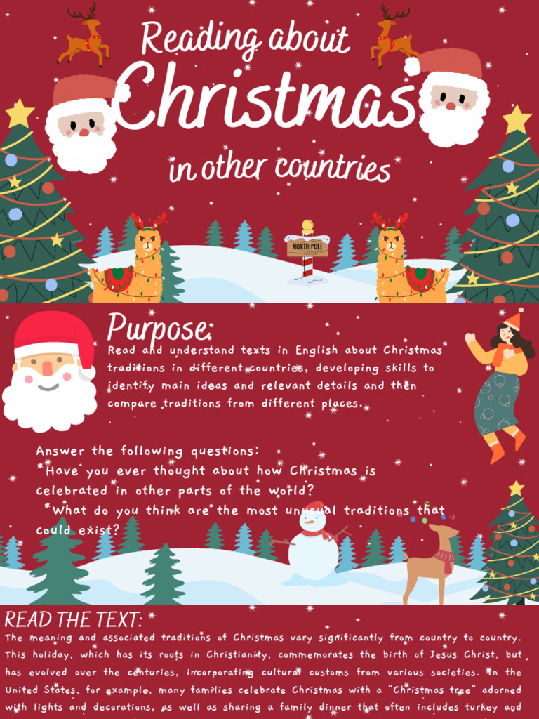 Global Christmas Traditions Explored | PDF | Christmas | Christmas ...