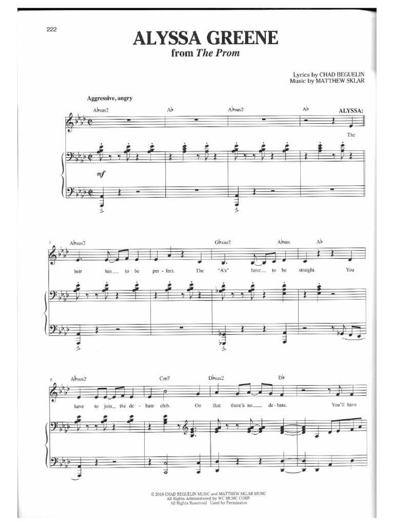 Alyssa Green (The Prom) | PDF