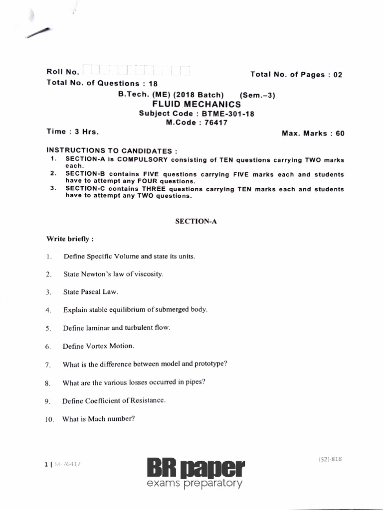 FM1(4th)May2020 | PDF