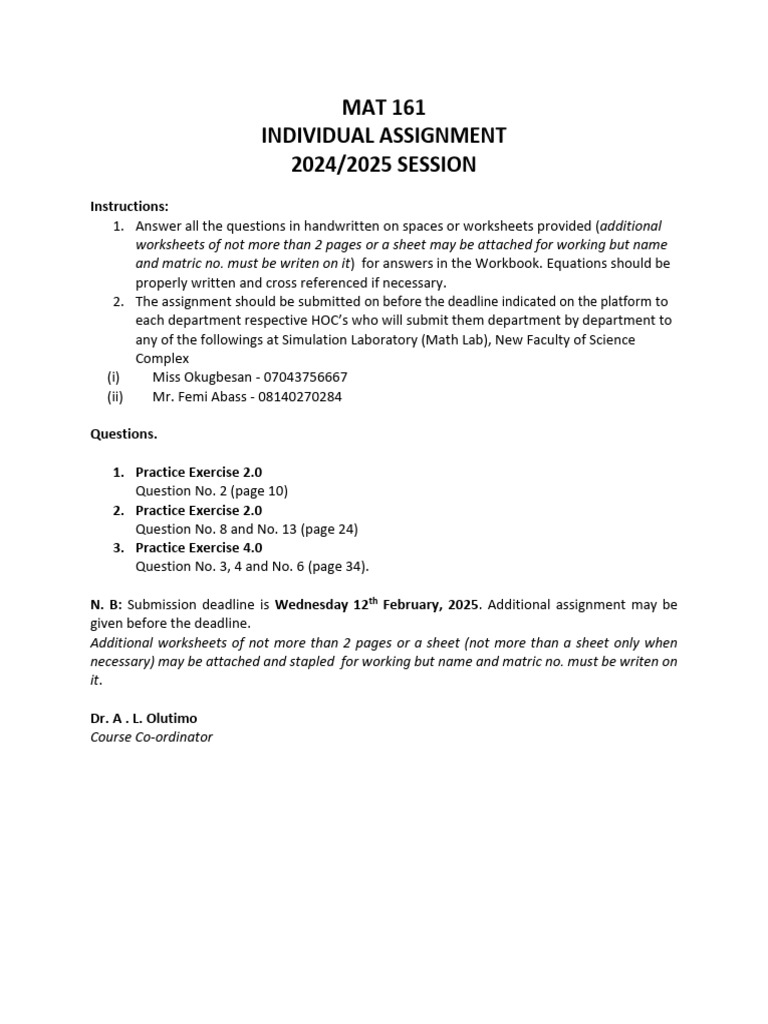Mat 161 - 4 | PDF
