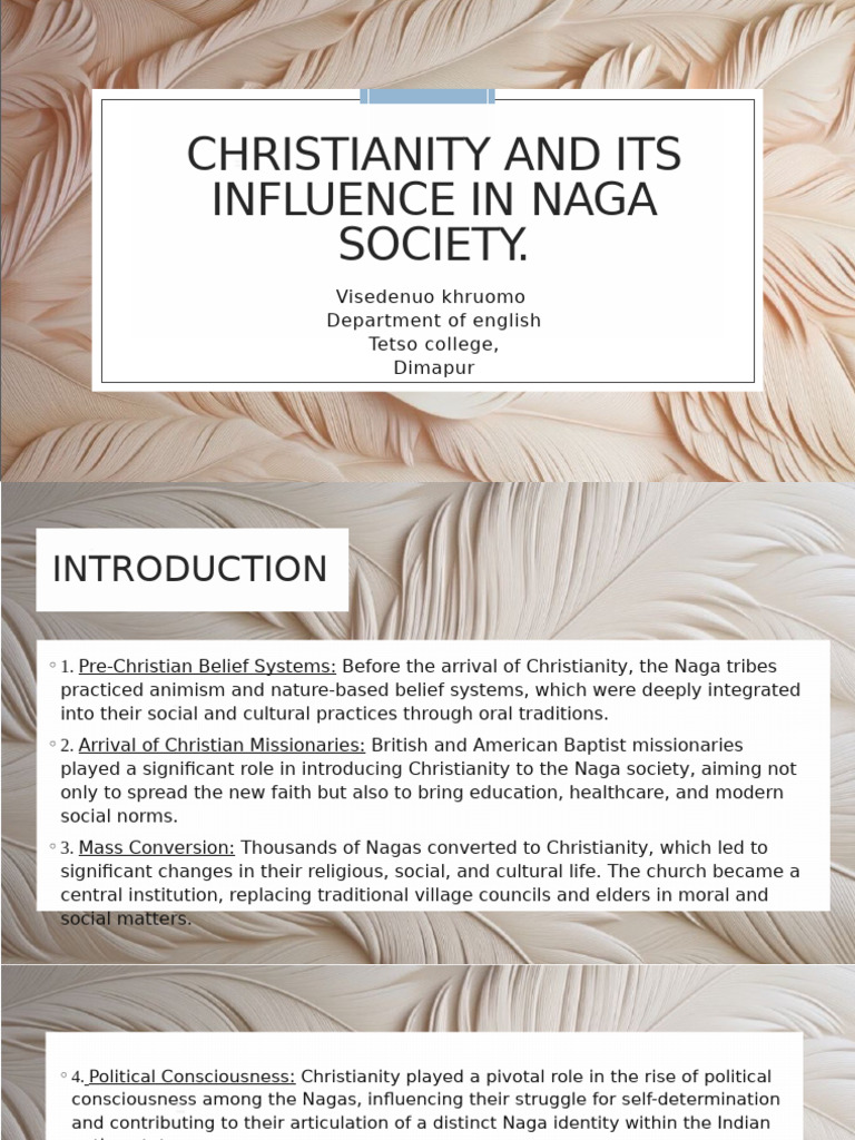 Presentation (1) | PDF | Missionary | Cultural Anthropology