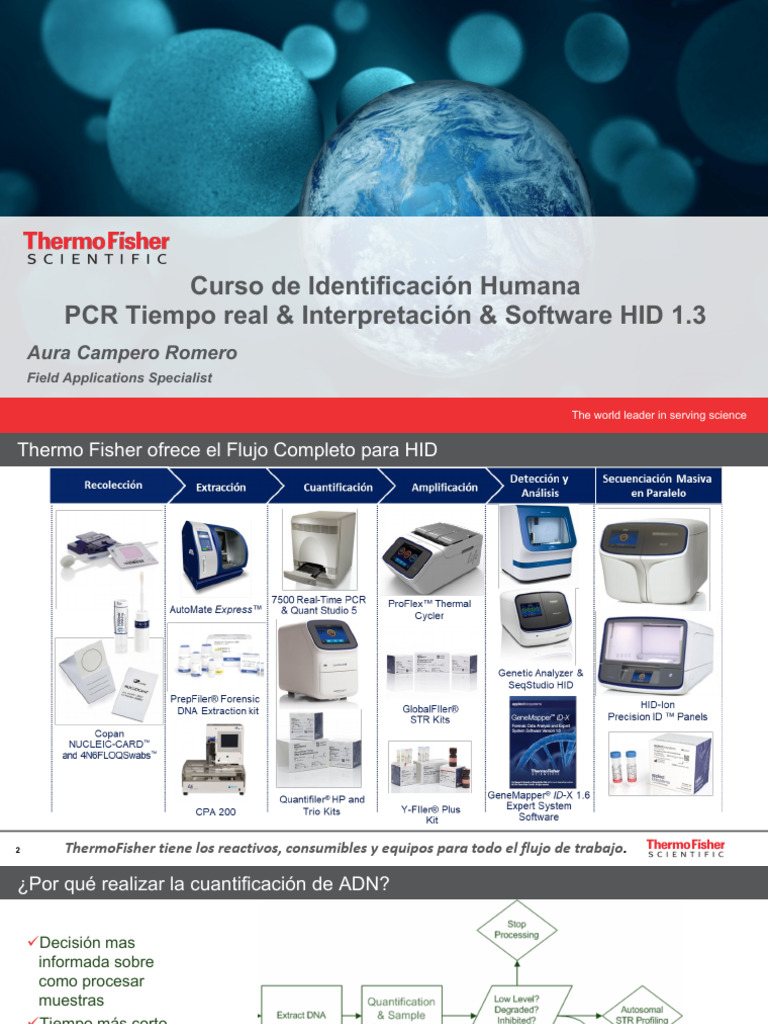 03 - PCR Tiempo Real & Interpretacion &software Macro | PDF | Reacción ...