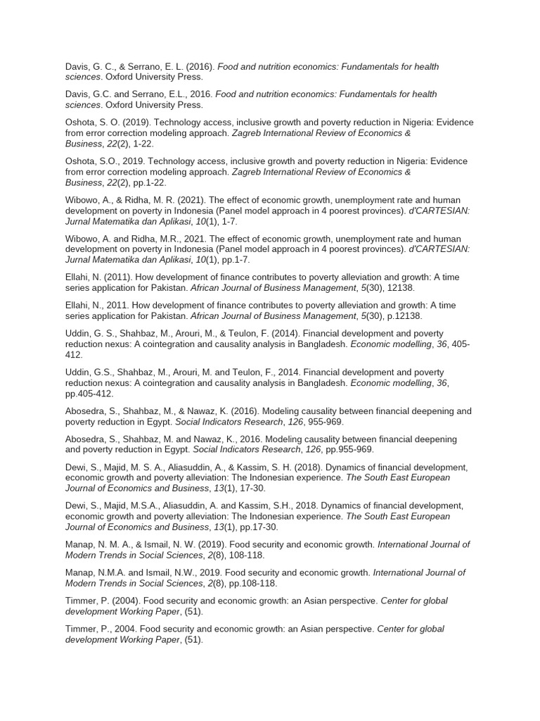 Reference 2023 | PDF | Economic Growth | Macroeconomics