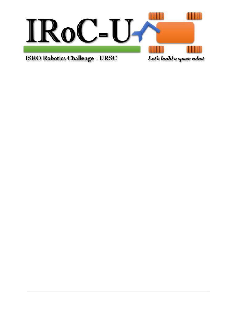 ISRO IROC Rover Proposal Report | PDF | Rover (Space Exploration ...