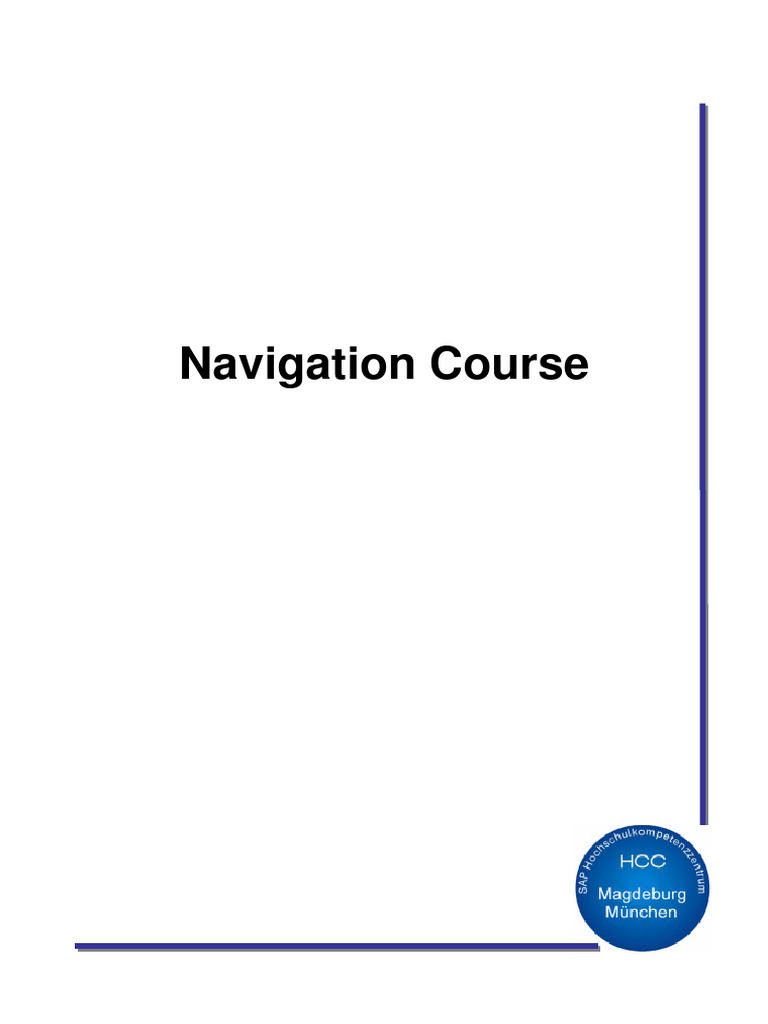SAP Navigation_engl | PDF | Login | Menu (Computing)