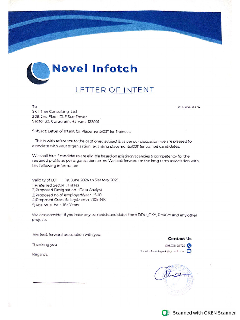 Novel Infotech | PDF
