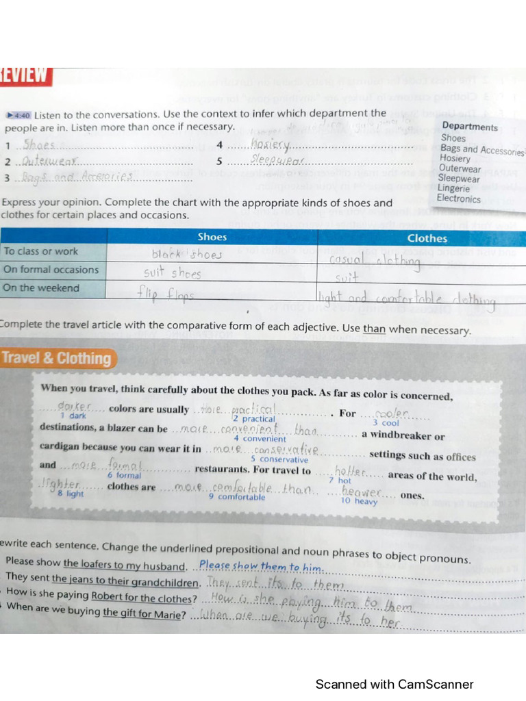 Review Activities | PDF
