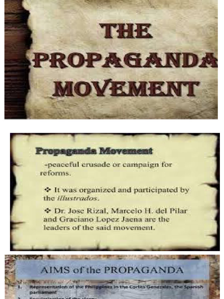 Rizal and The Propaganda Movement | PDF