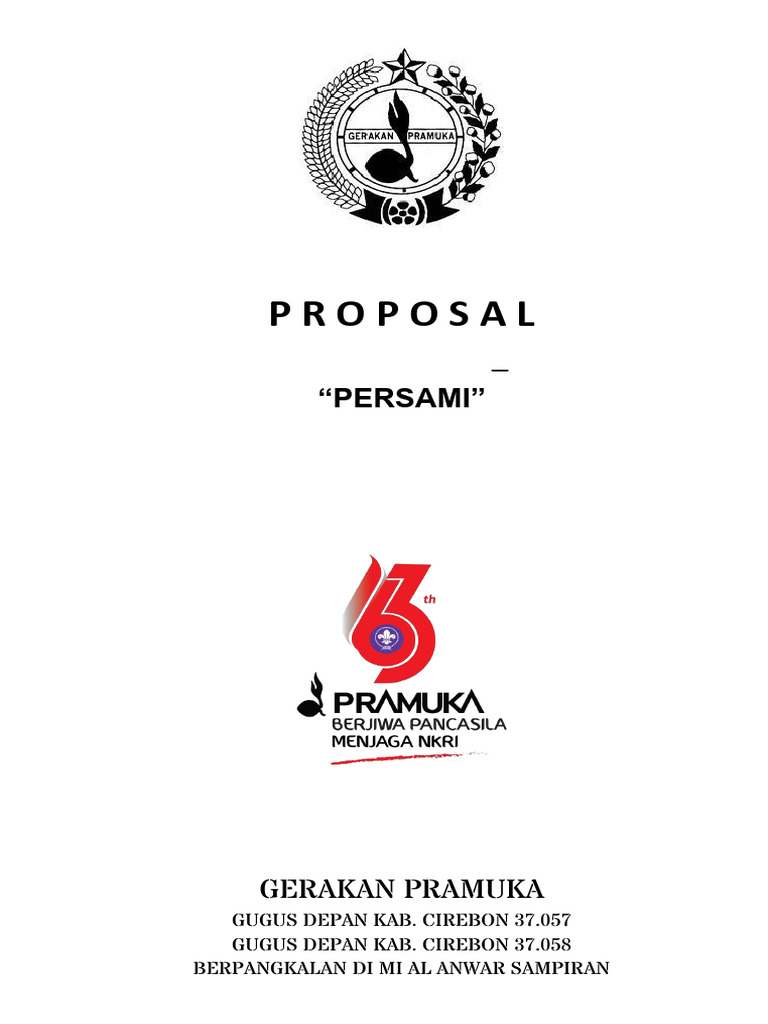 Proposal Persami 2025 | PDF