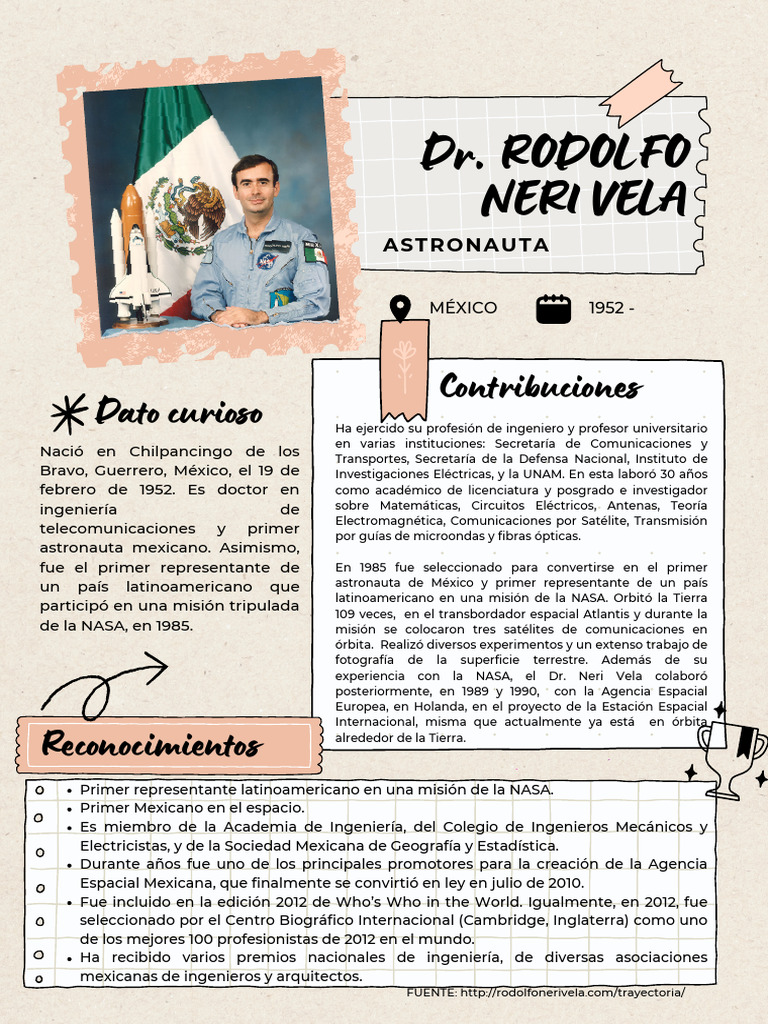 Biografía - Rodolfo Neri Vela - Villegas Jimenez Irma Adriana | PDF ...