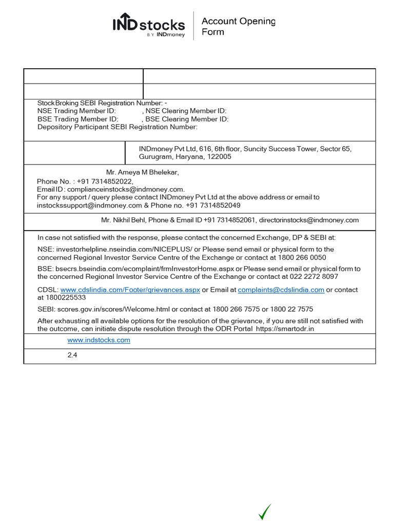 Signed Aof | PDF | Identity Document | Margin (Finance)