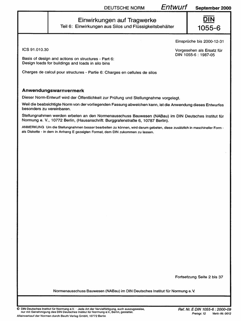 DIN1055-6.00 | PDF