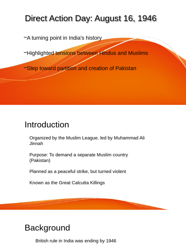 The Direct Action Day | PDF