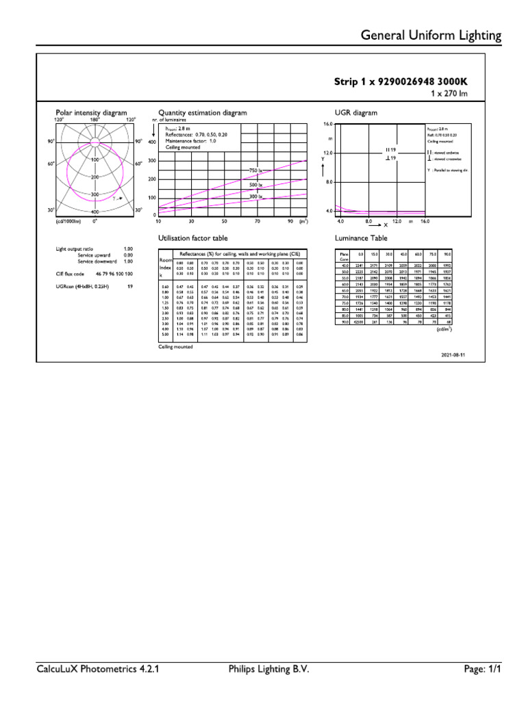 General Uniform Lighting ADAM b3e77272888440c4be38566e17e1da23 | PDF