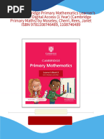 Cambridge Primary Maths Workbook 3 | PDF