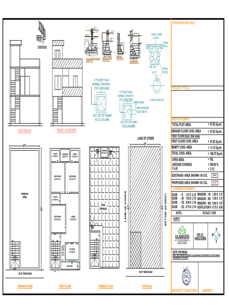 Shri Prem Ray (21x45) 16-01-2025-Model-Signed | PDF | Stairs | Brisbane