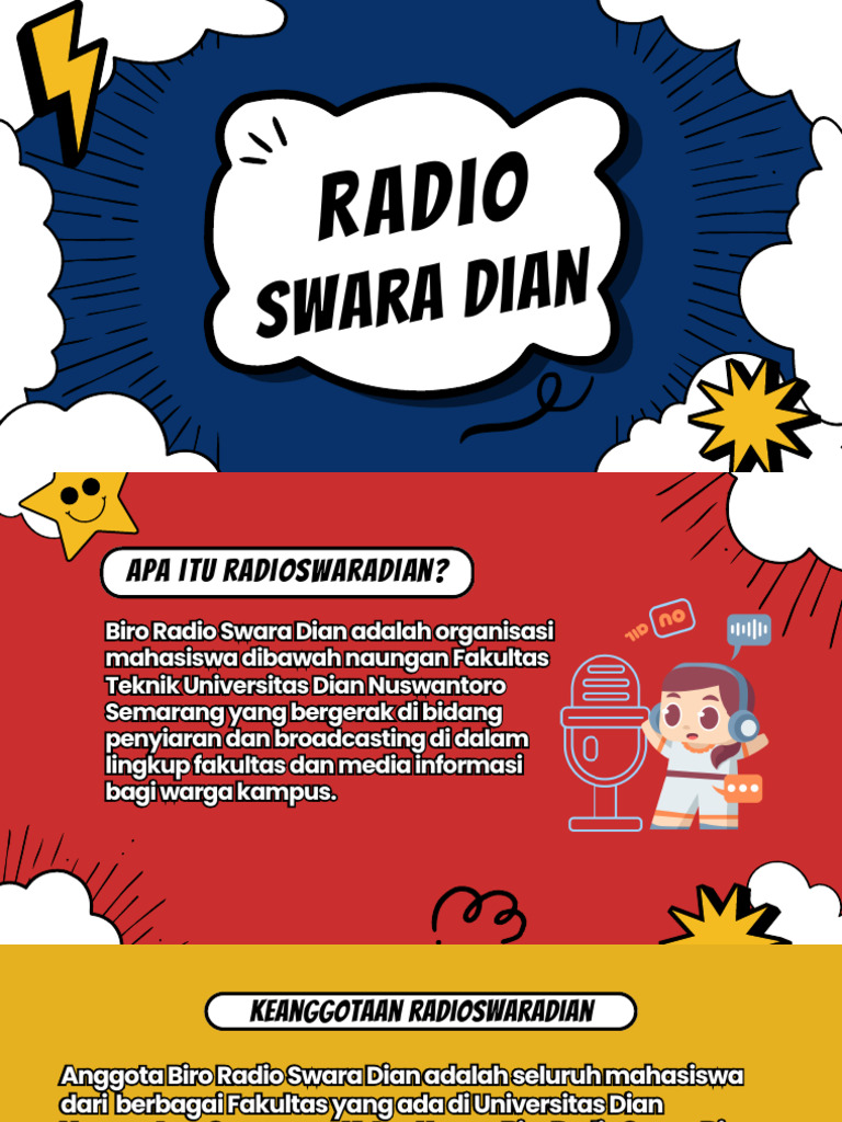 Biro Radio Swara Dian Udinus Semarang | PDF