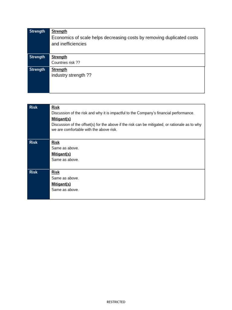 HSBC Corp Banking_T3_Word Template | PDF