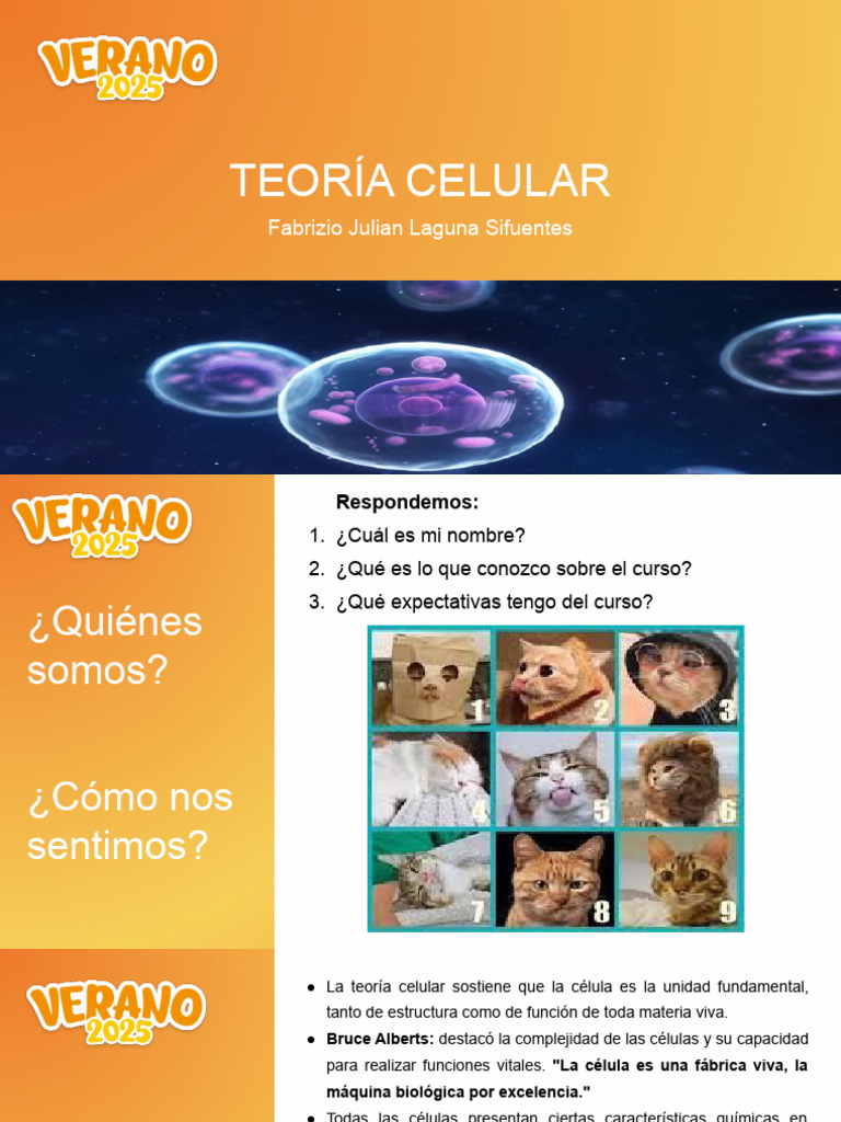 Introducción a la Teoría Celular | PDF | Biología Celular) | Membrana ...