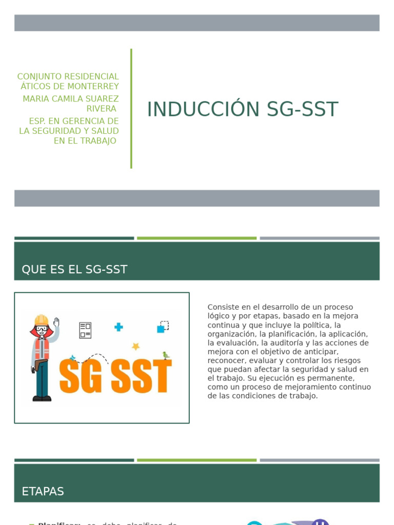 Inducción SG-SST | PDF | Valores