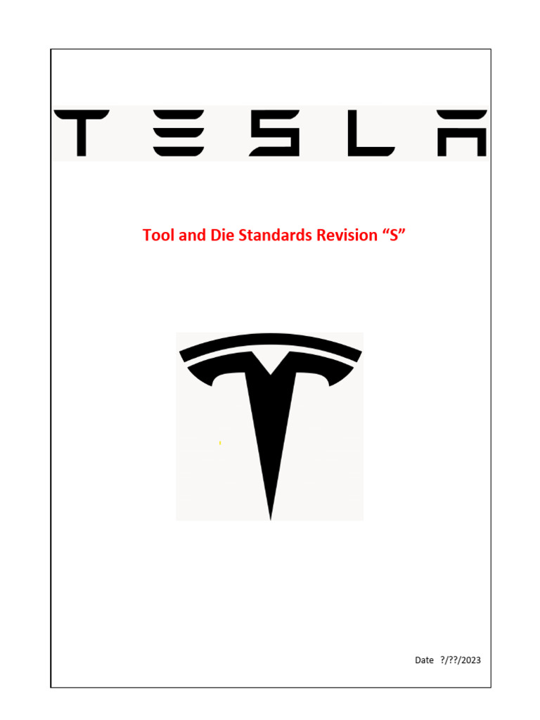 Tesla Die Standards-REV. S | PDF | Simulation | Computer Aided Design