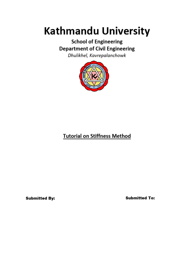 FEM - Tutorial #2 (Hemant Thapa) | PDF
