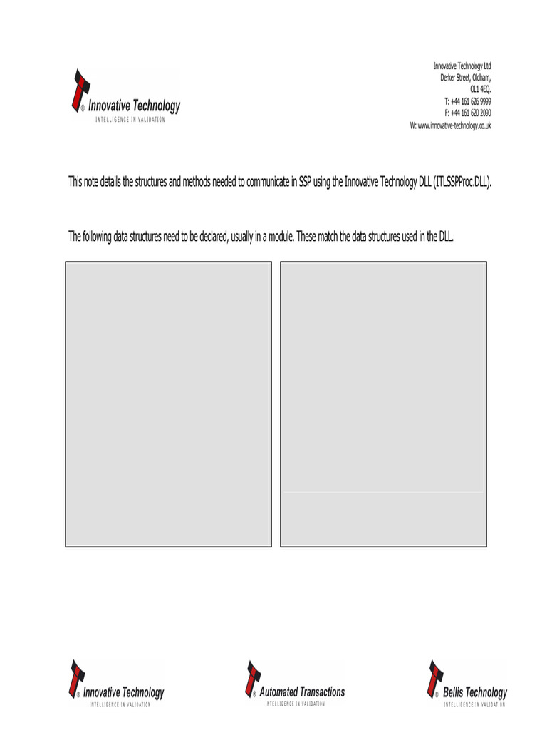 ITLSSPPROC - DLL Usage - VB6 | PDF | Computer Architecture | Software