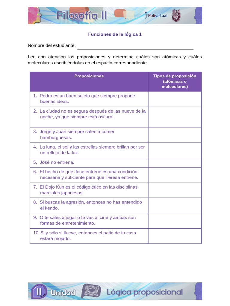 Funciones de Logica | PDF