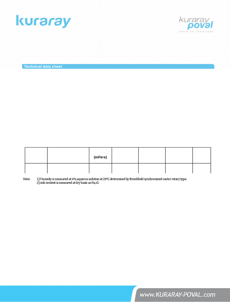 173 Polyvinyl Alcohol Powder | PDF | Polymers | Adhesive