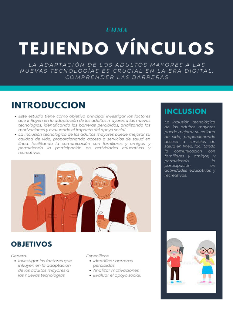 Blue Modern Scientific Poster | PDF | Vejez | Tecnología de información ...