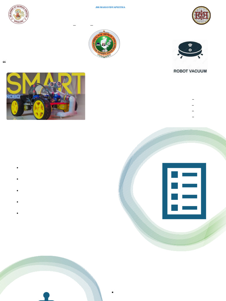 “Arduino Based Smart Vacuum Cleaner Robot’’ 20-11-2024 Final(2) | PDF ...
