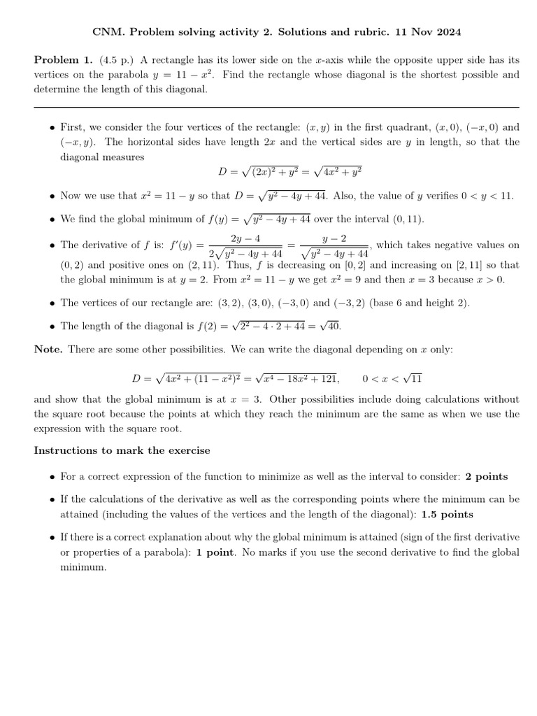 PS2_2024_solutions (1) | PDF | Algorithms | Computational Science