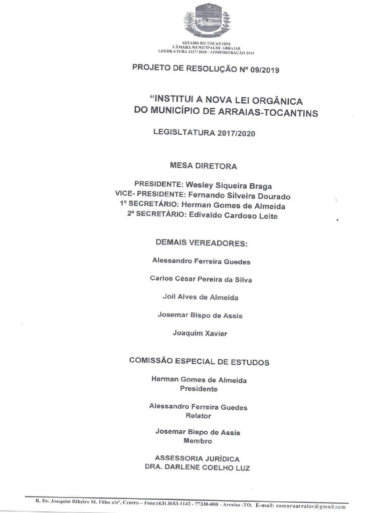Lei Organica | PDF