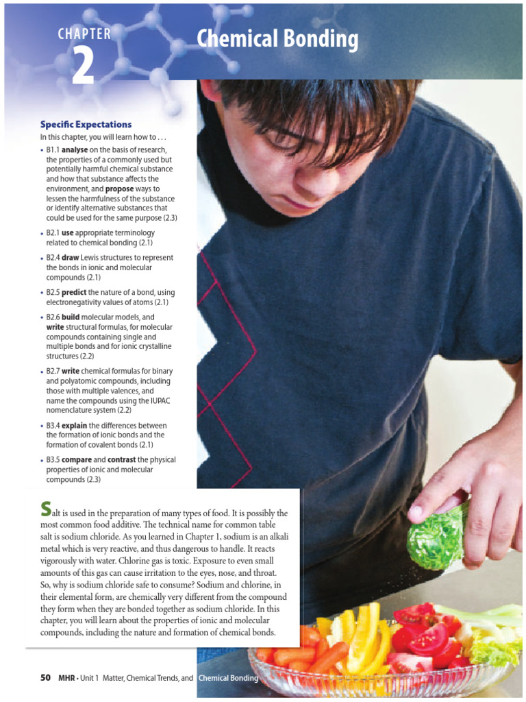 Chapter 2 PG 50-103 | PDF | Chemical Bond | Ion