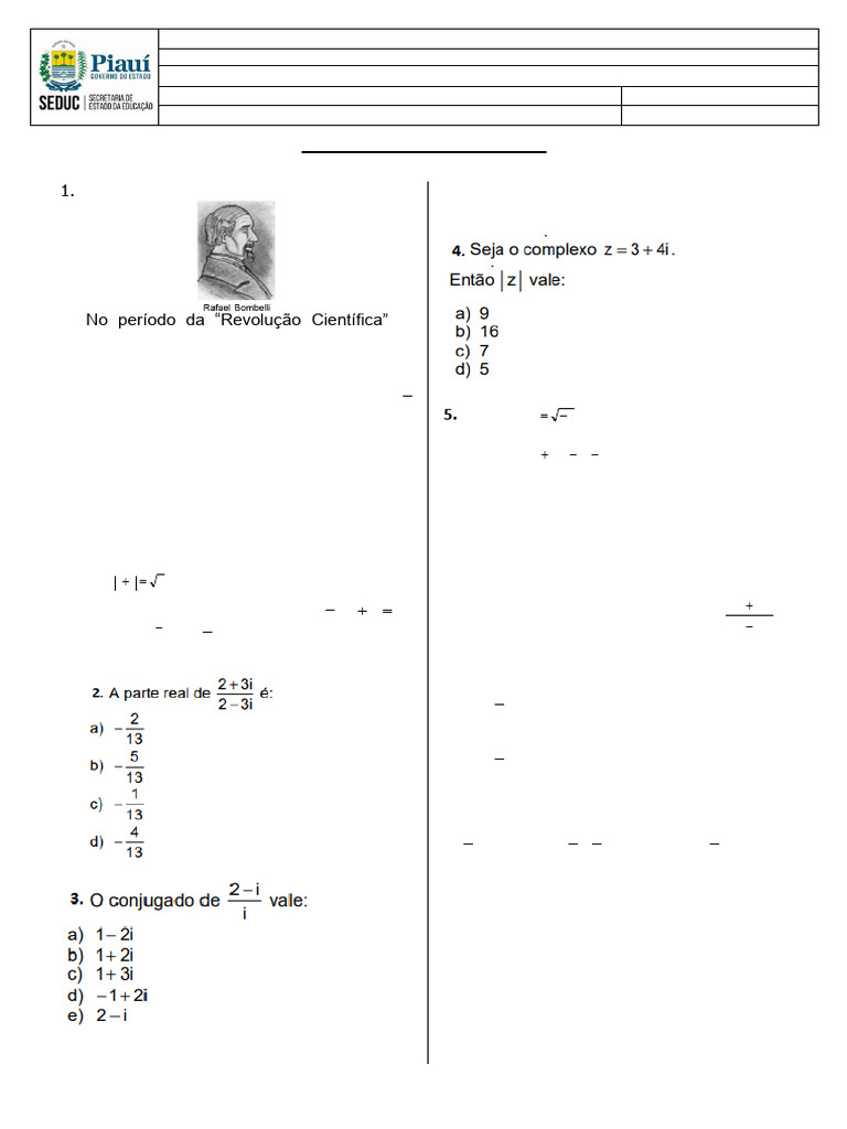 3ºano- ATIVIDADE FINAL COMPLEXO | PDF