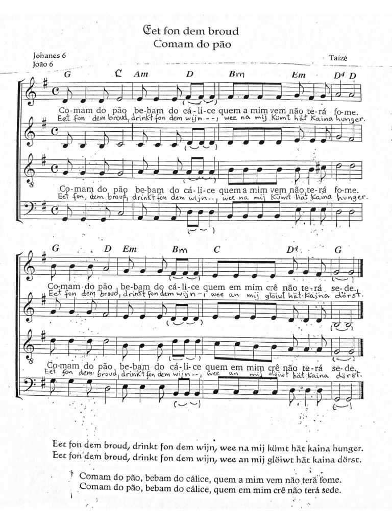 Comam Do Pão - LCI 279 | PDF