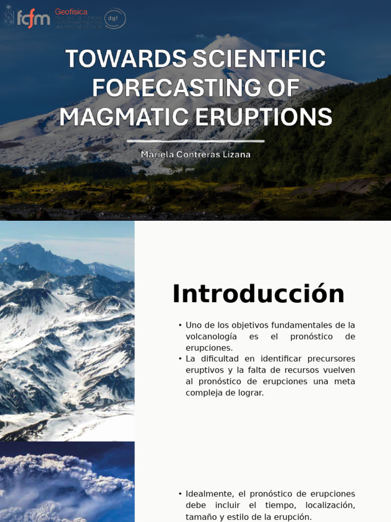 Towards Scientific Forecasting of Magmatic Eruptions | PDF | Tipos de ...