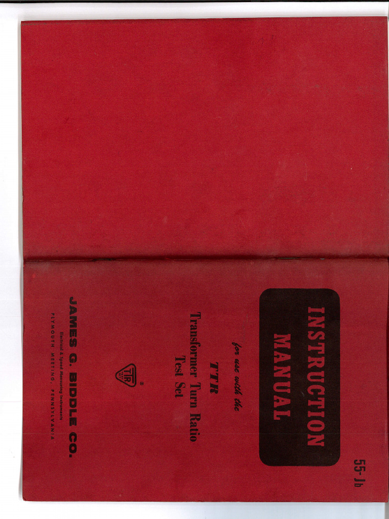 Manual TTR Biddle | PDF