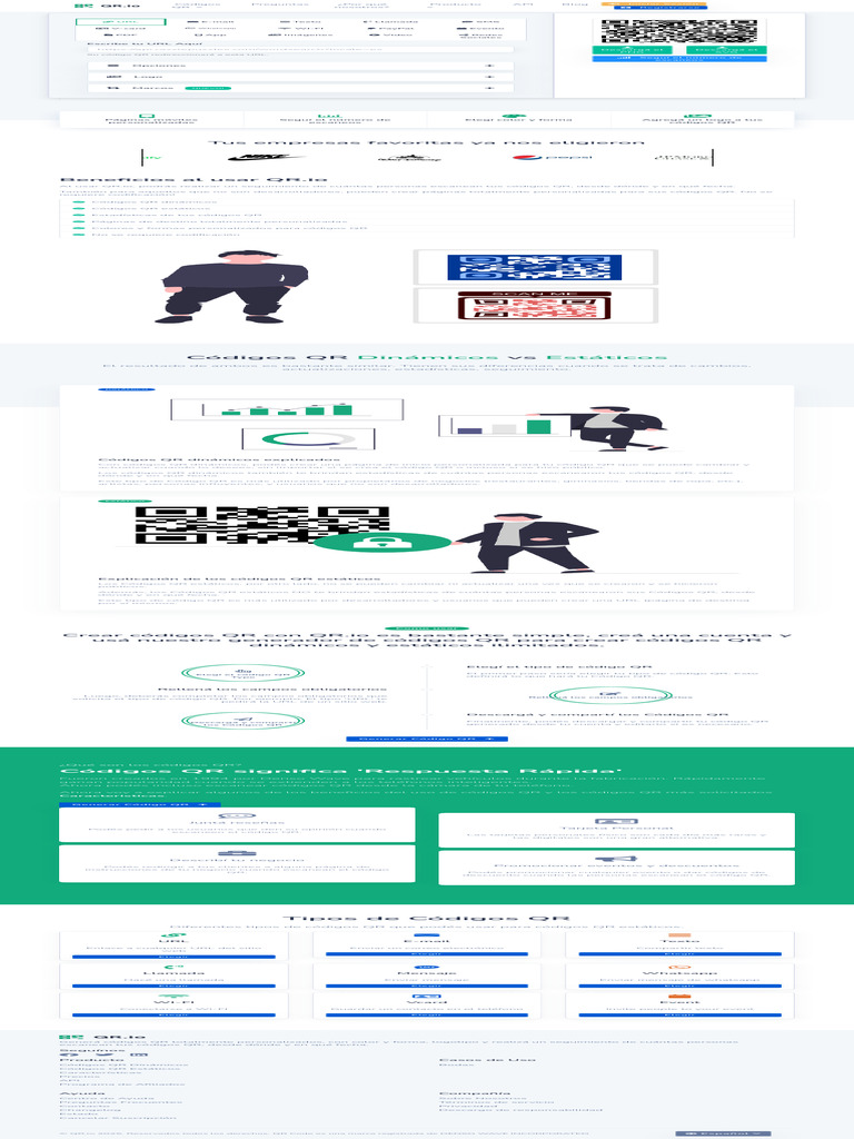 Generador de Códigos QR Personalizados | PDF | Código QR | Informática