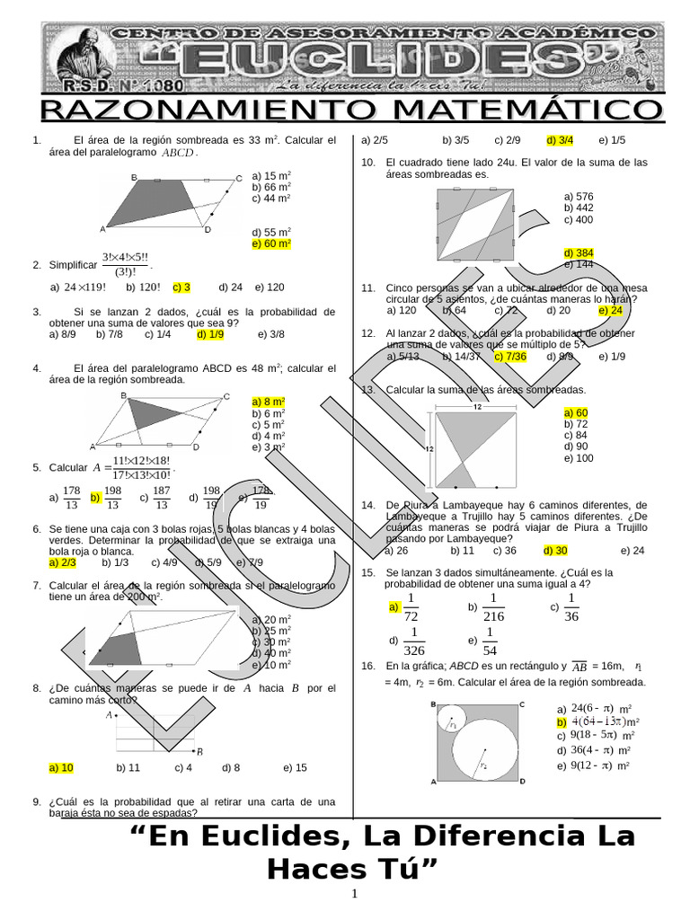 22 Ene Euclides | PDF | Geometría euclidiana | Geometría Elemental